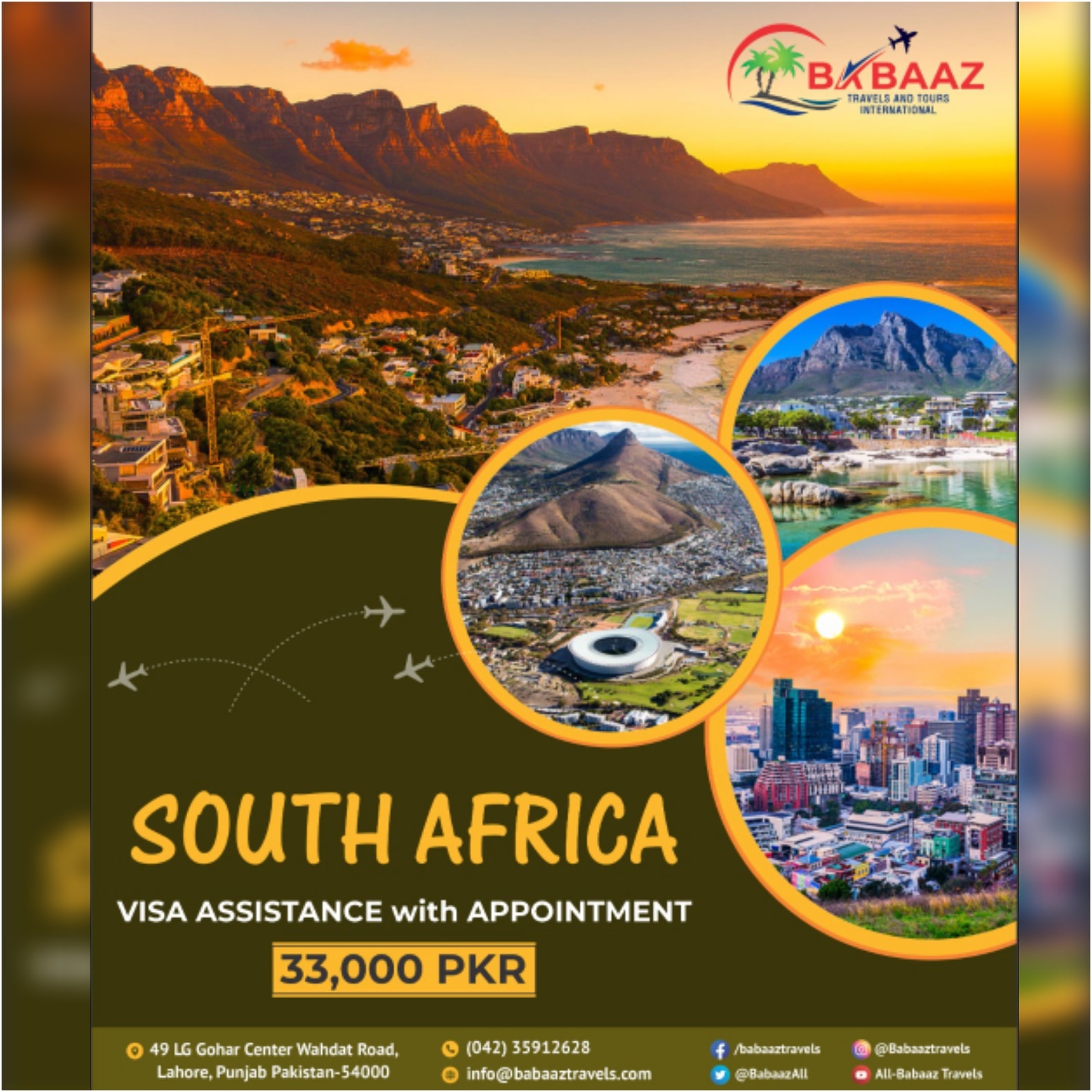 South Africa - Babaaz Travels and Tours International