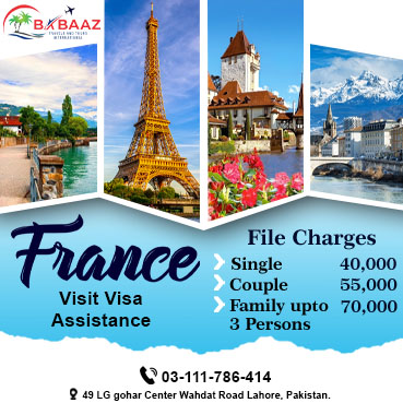 France Visit Visa Assistance - Babaaz Travels