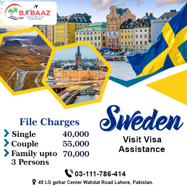 Sweden Visit Visa Assistance - Babaaz Travels